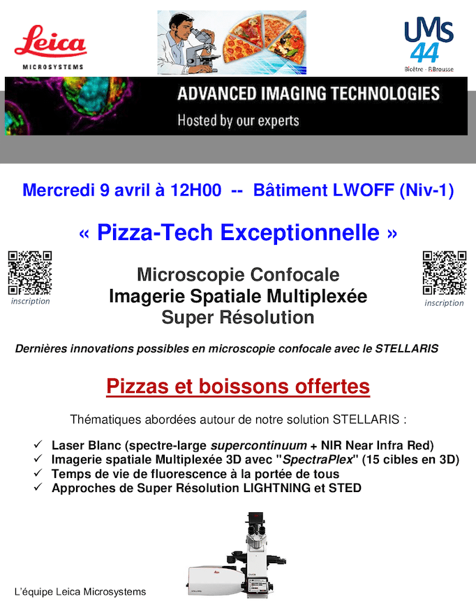 PizzaTech Exceptionnelle : Présentation du Stellaris, microscope ...